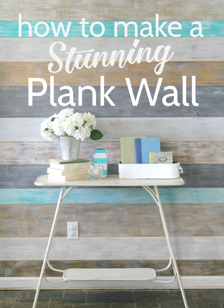 How to Make a Stunning DIY Plank Wall