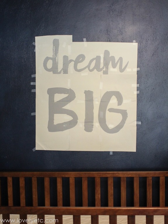 Painting A Night Sky Mural - Lovely Etc.