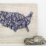 DIY Map String Art