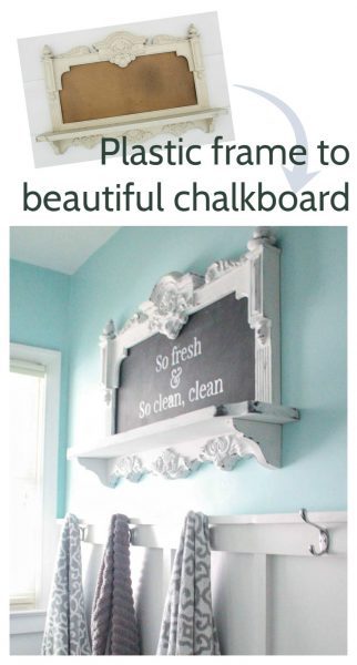 How to transform a plastic picture frame