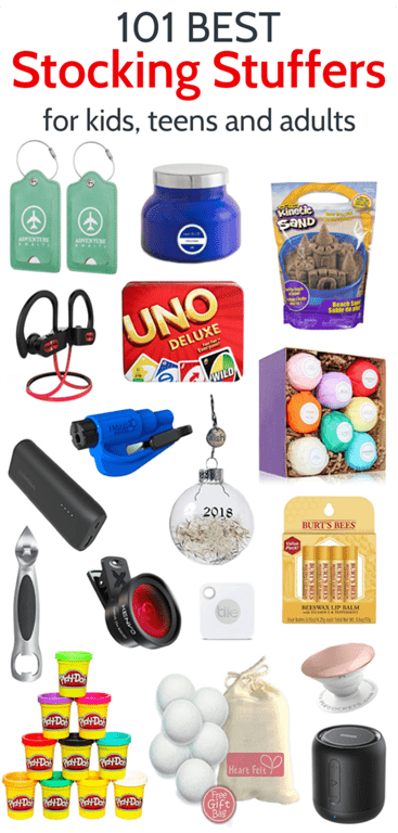 101 of the Best Stocking Stuffers for the Whole Family - Lovely Etc.