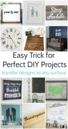 How to easily transfer lettering and designs onto any surface