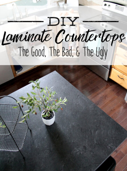 25 Amazing DIY Countertops you can make for cheap - Lovely Etc.