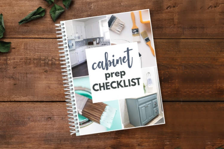 Free Cabinet Prep Checklist - Lovely Etc.