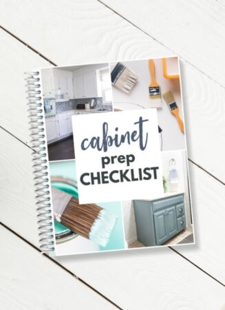 Free Cabinet Prep Checklist - Lovely Etc.