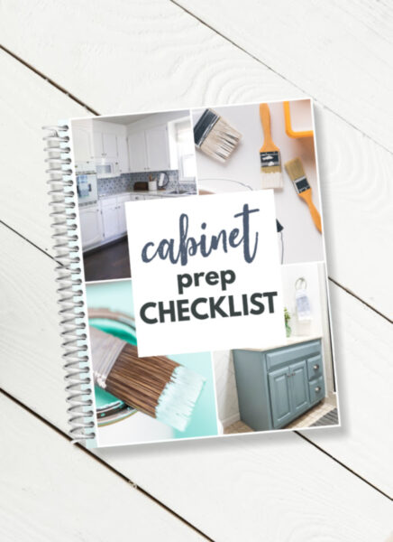 Free Cabinet Prep Checklist - Lovely Etc.