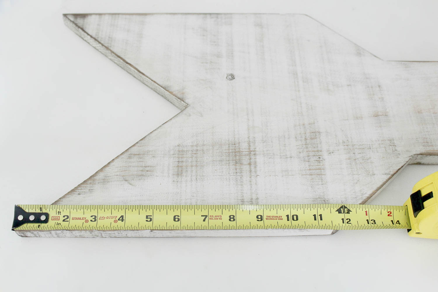 How to Make a DIY Wooden Arrow Growth Chart