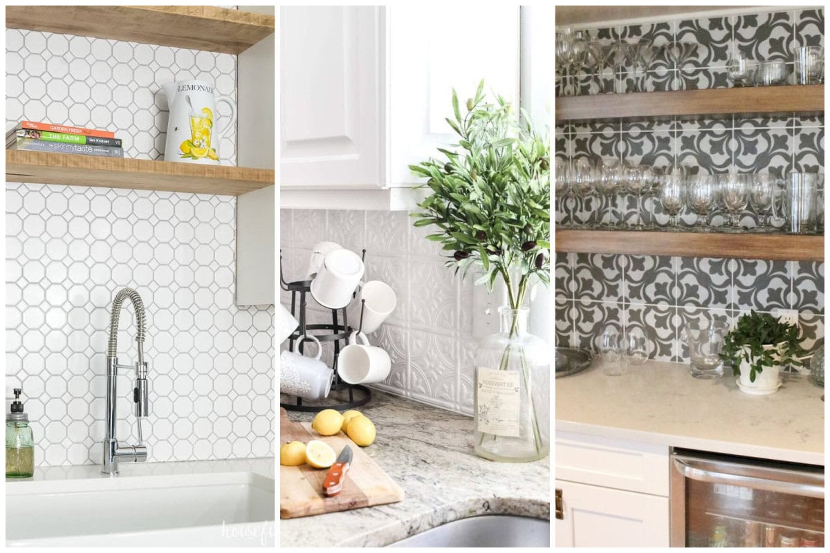 20 Must See DIY Kitchen Backsplash Ideas