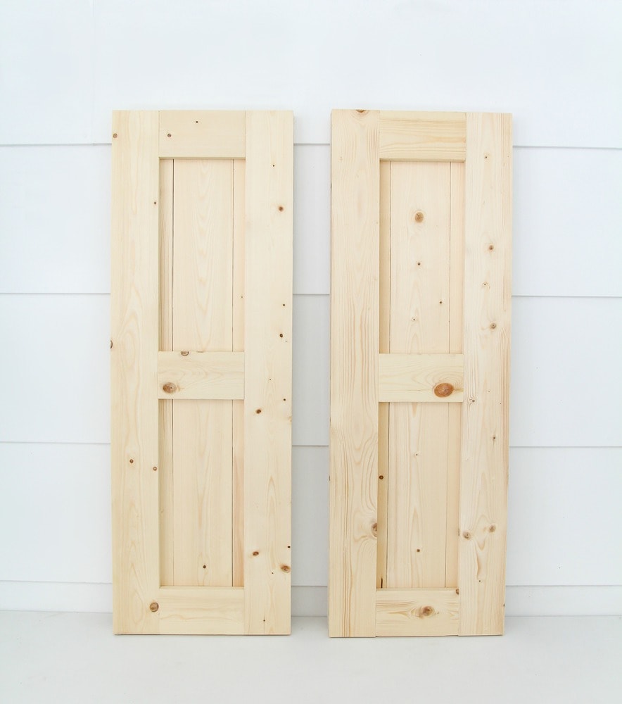 How to Build Simple, Stylish DIY Wood Shutters