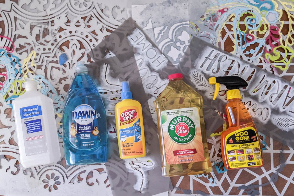 How to Clean Stencils The Fast and Easy Way