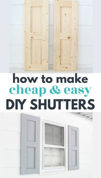 How to Build Simple, Stylish DIY Wood Shutters - Lovely Etc.