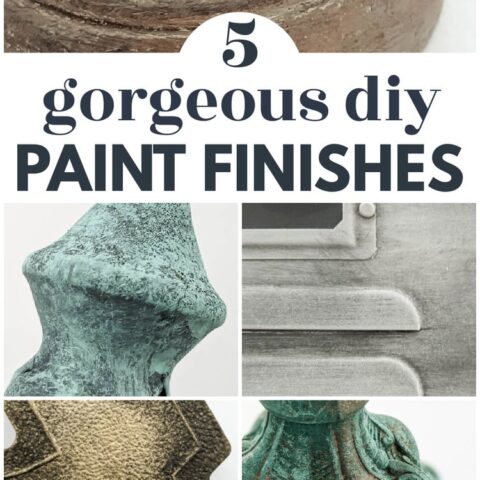 5 Gorgeous Paint Finishes to Transform Your DIYs and Crafts