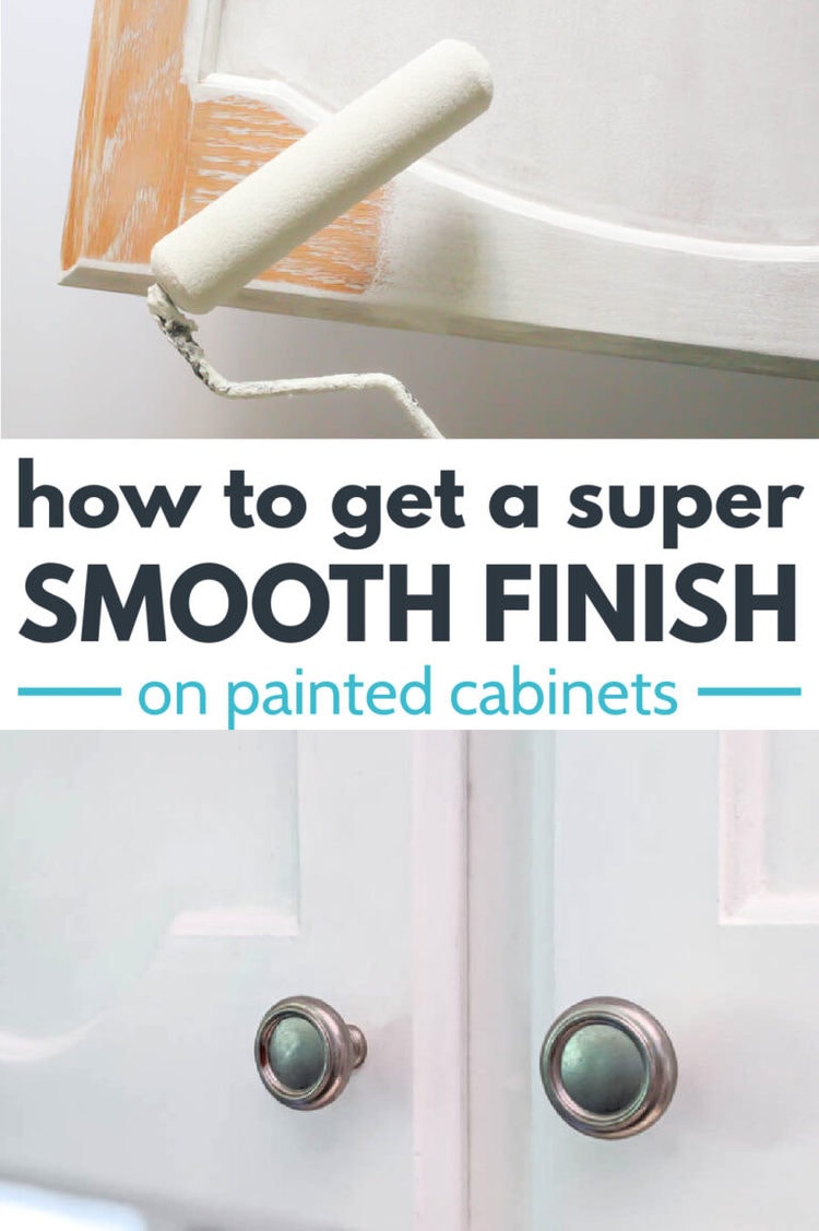 How to Get a Super Smooth Finish When Painting Cabinets - With or ...