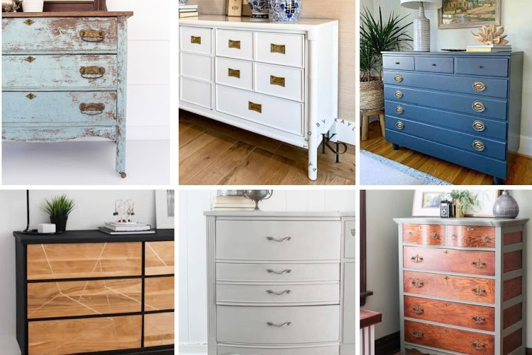 51 Painted Dresser Ideas for Dressers of all Shapes and Styles
