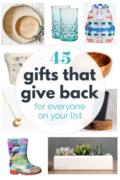 45 Gorgeous Gifts that Give Back for Everyone on Your List