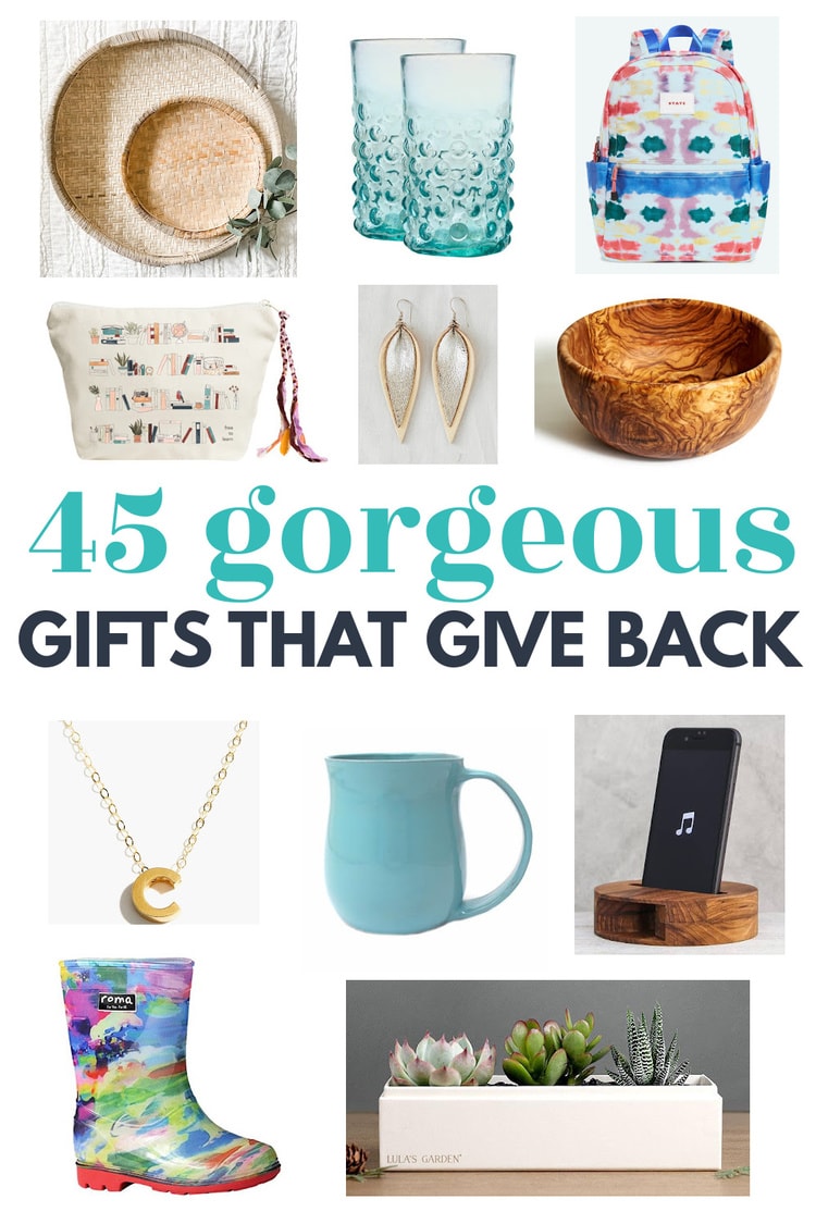 45 Gorgeous Gifts that Give Back for Everyone on Your List