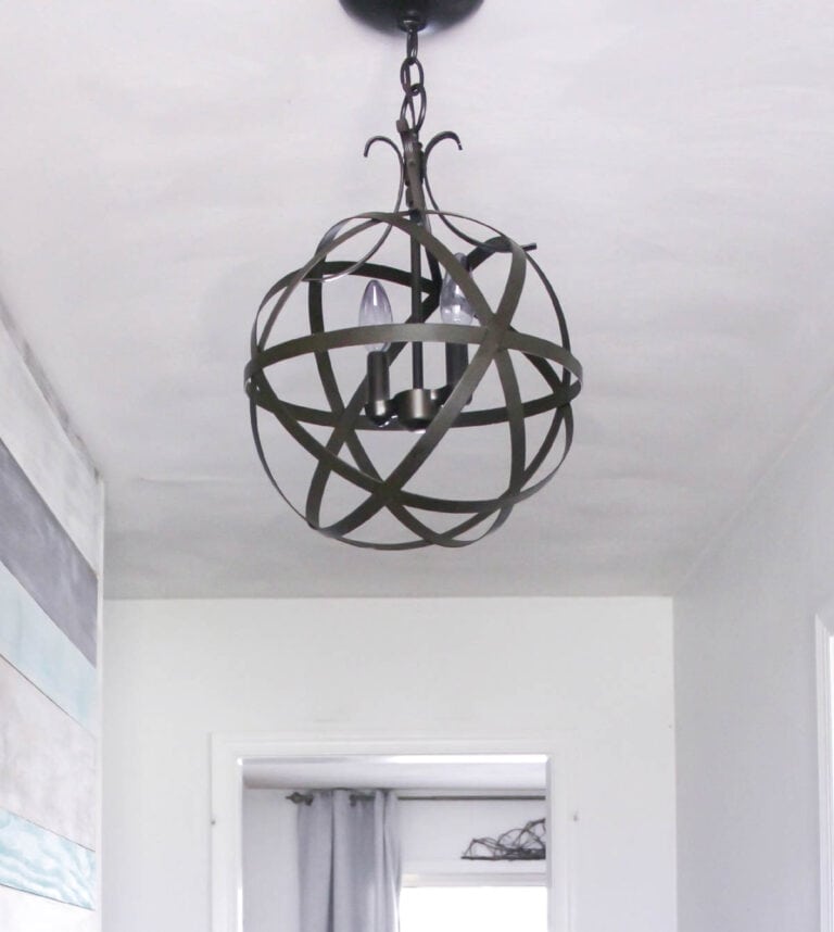 23 Gorgeous DIY Light Fixtures that Anyone Can Make - Lovely Etc.