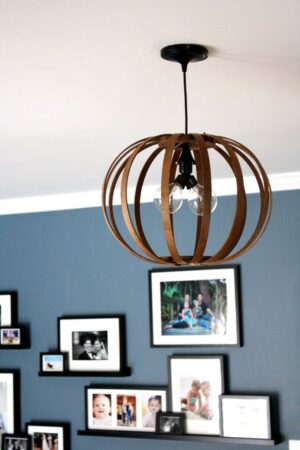 23 Gorgeous DIY Light Fixtures that Anyone Can Make - Lovely Etc.