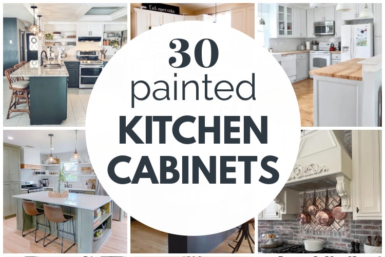 30 Painted Kitchen Cabinet Ideas in A Variety of Beautiful Colors ...