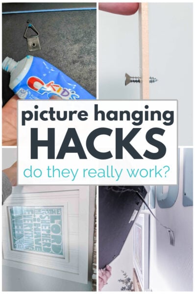 7 Genius Picture Hanging Hacks to Make Hanging Art Easier - Lovely Etc.