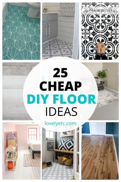 25 Cheap DIY Flooring Ideas that Will Look Amazing in Your Home