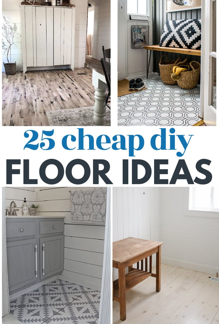 25 Cheap DIY Flooring Ideas that Will Look Amazing in Your Home