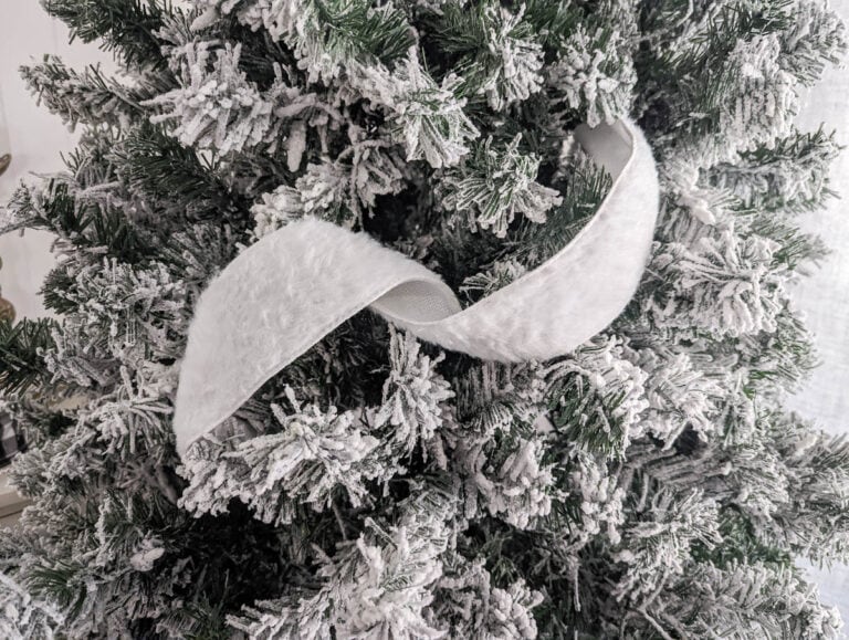 How to Put Ribbon on a Christmas Tree: The Best and Easiest Method