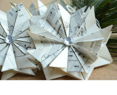 25 Simple and Beautiful DIY Paper Christmas Ornaments