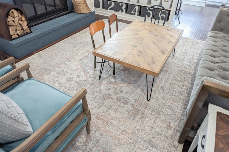 How my inexpensive washable rug is really holding up after nine months