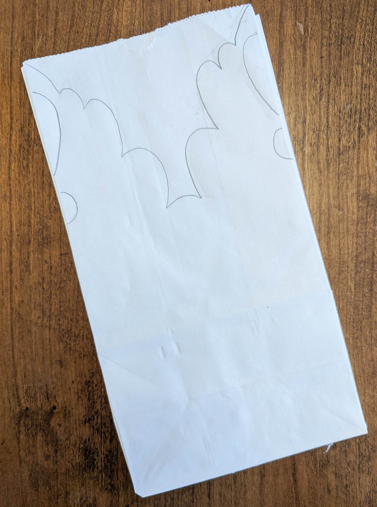 How to make gorgeous 3D paper bag snowflakes