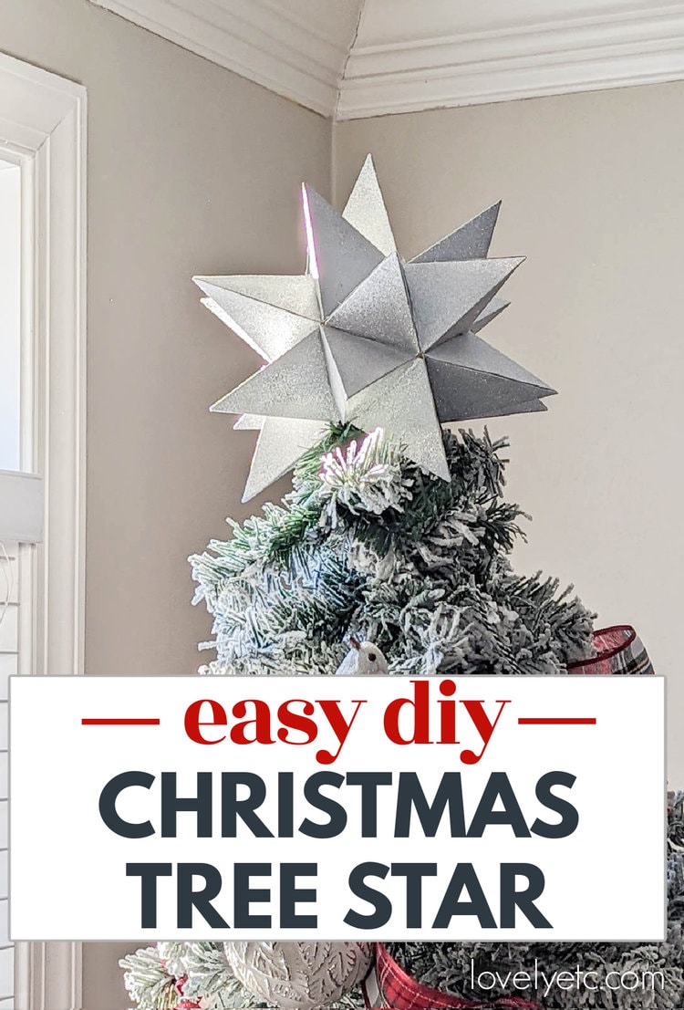 How to Make an Easy DIY Christmas Tree Star