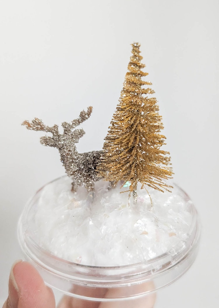 How to Make Adorable DIY Snow Globe Ornaments