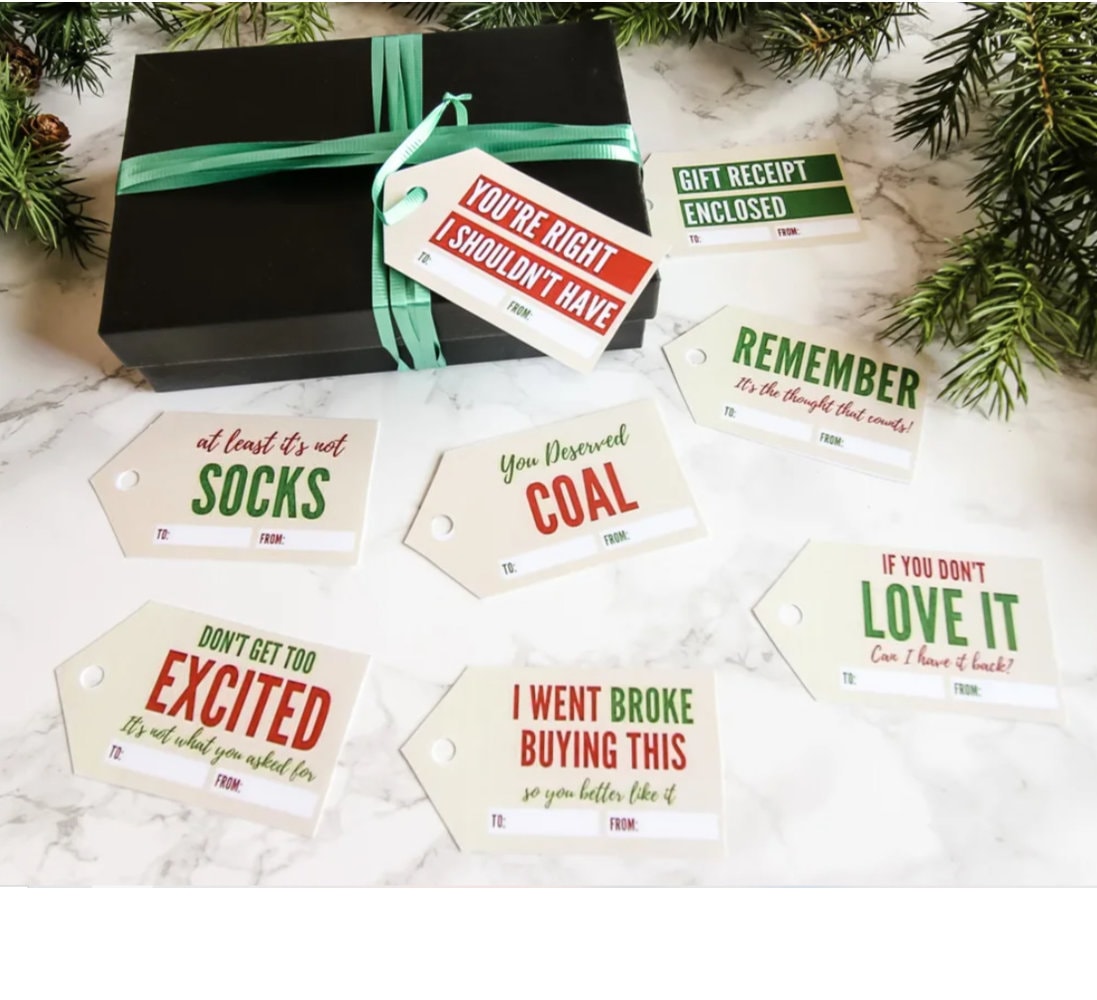 29 Fun and Festive Free Printable Christmas Gift Tags