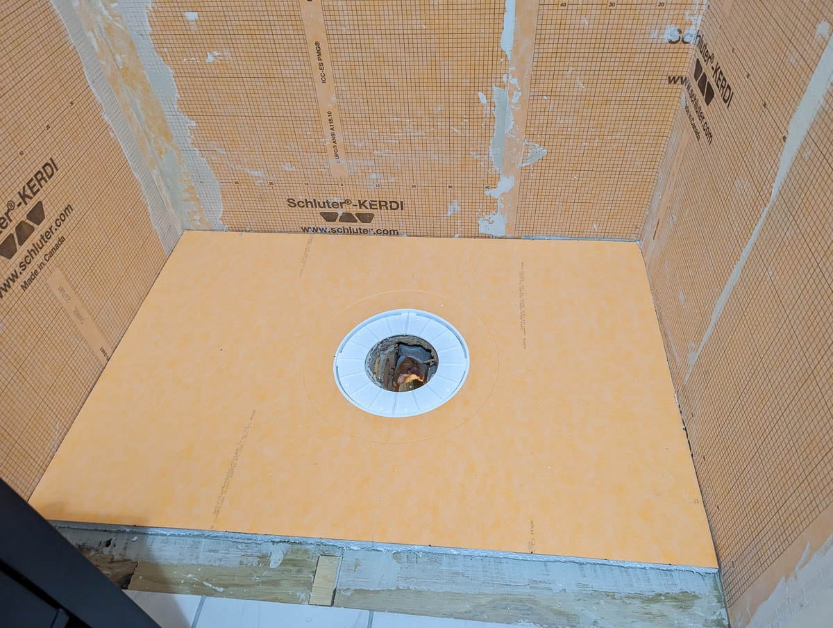 Diy Building A Shower Pan