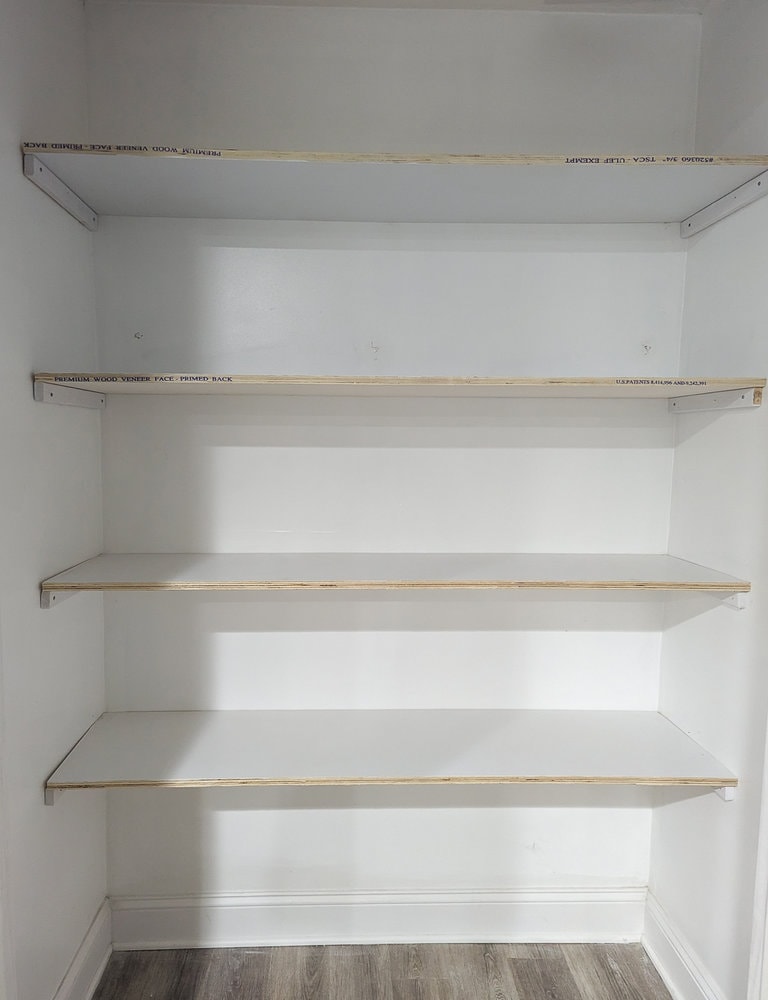 How to Build Simple DIY Closet Shelves for Extra Storage