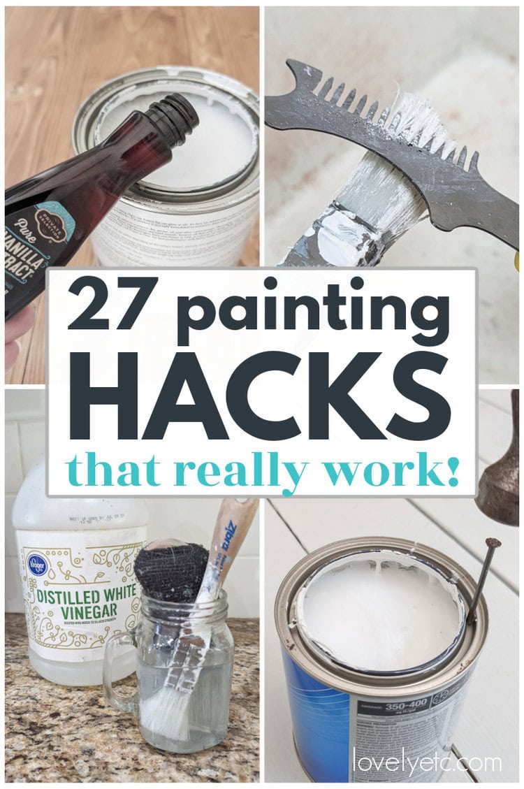 27 Genius Painting Hacks that Really Work (Plus One that Doesn't)