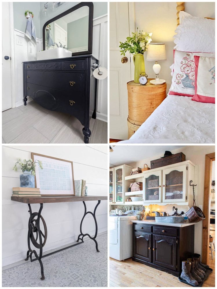 29 Genius Repurposed Furniture Ideas for Every Room in the House