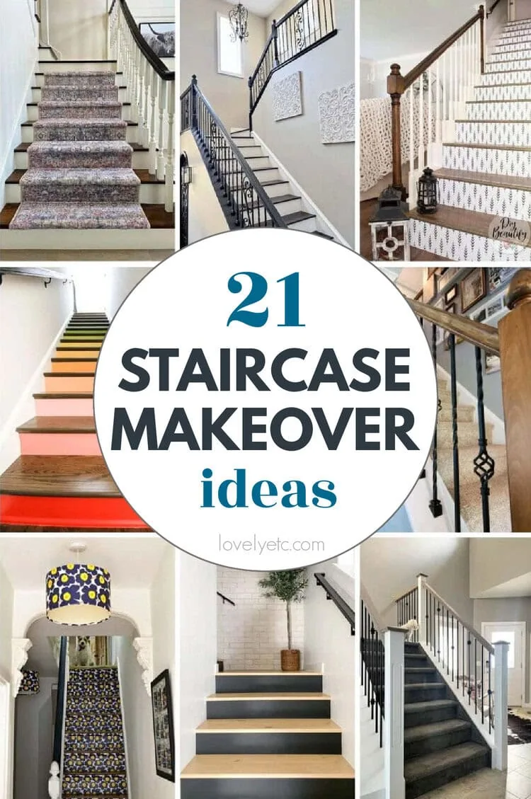 21+ DIY Staircase Makeovers Packed with Smart Ideas