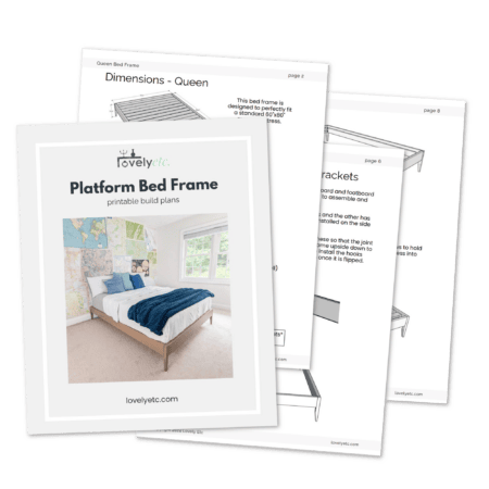 How to Build a Simple, Beautiful DIY Bed Frame