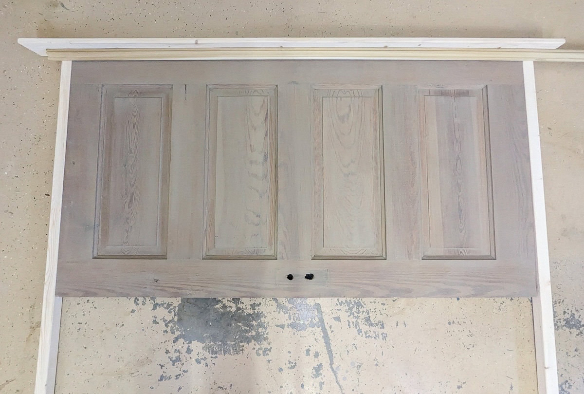 How to Turn an Old Door into a Beautiful Headboard