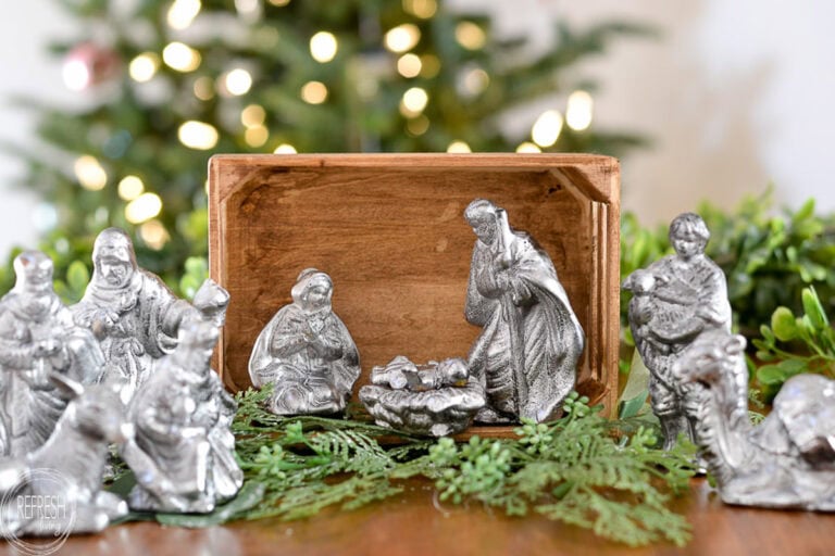 19 Beautiful DIY Nativities to Make for Your Home