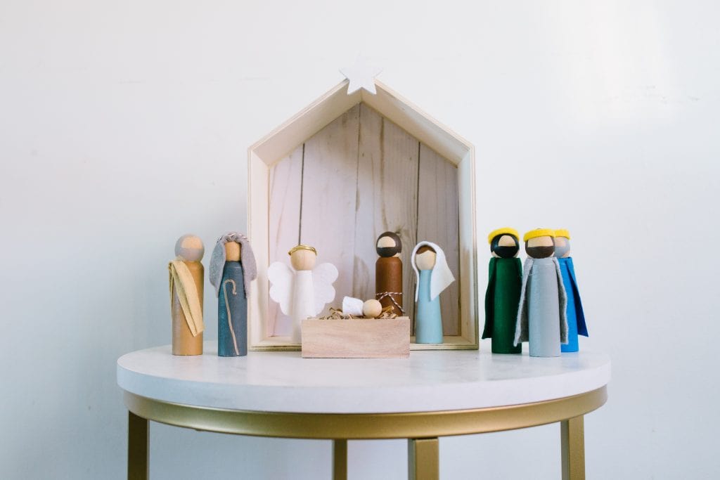 19 Beautiful DIY Nativities to Make for Your Home