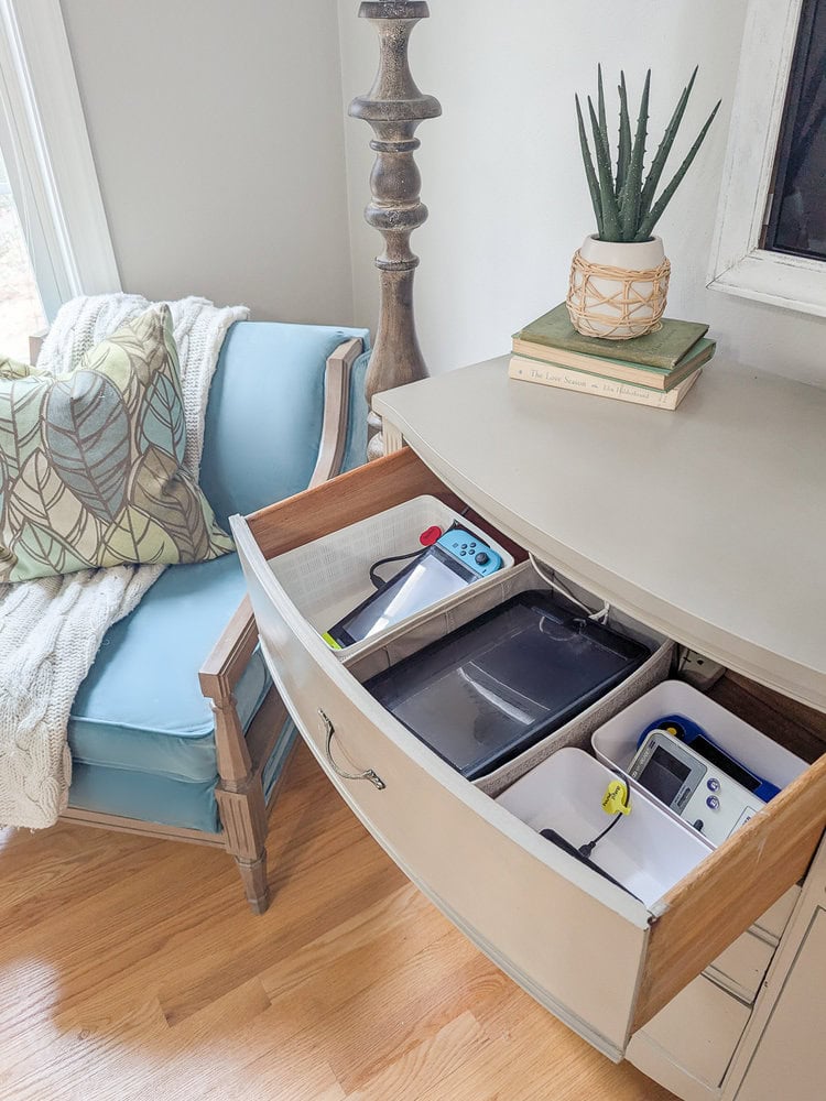 How to Create a DIY Charging Station in any Drawer