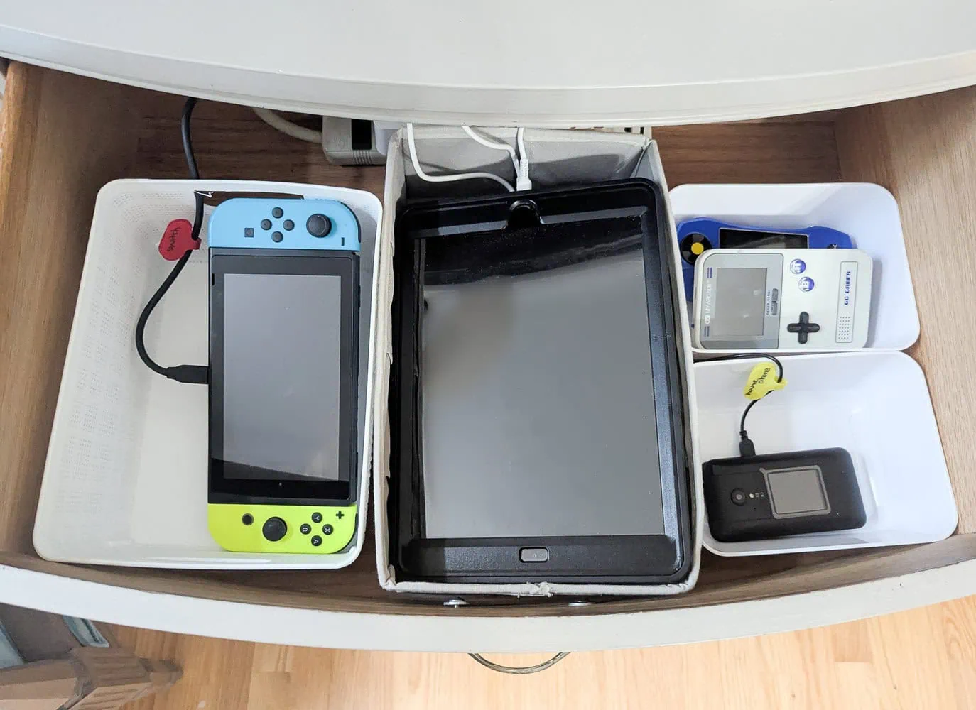 How to Create a DIY Charging Station in any Drawer